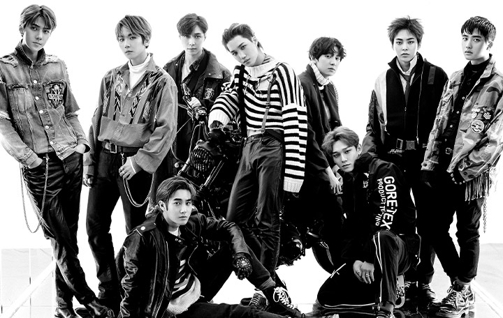 exo9人合照高清大图2020-千图网